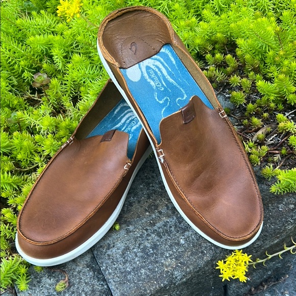 OluKai | Shoes | Olukai Mens Kakaha Leather Loafer | Poshmark